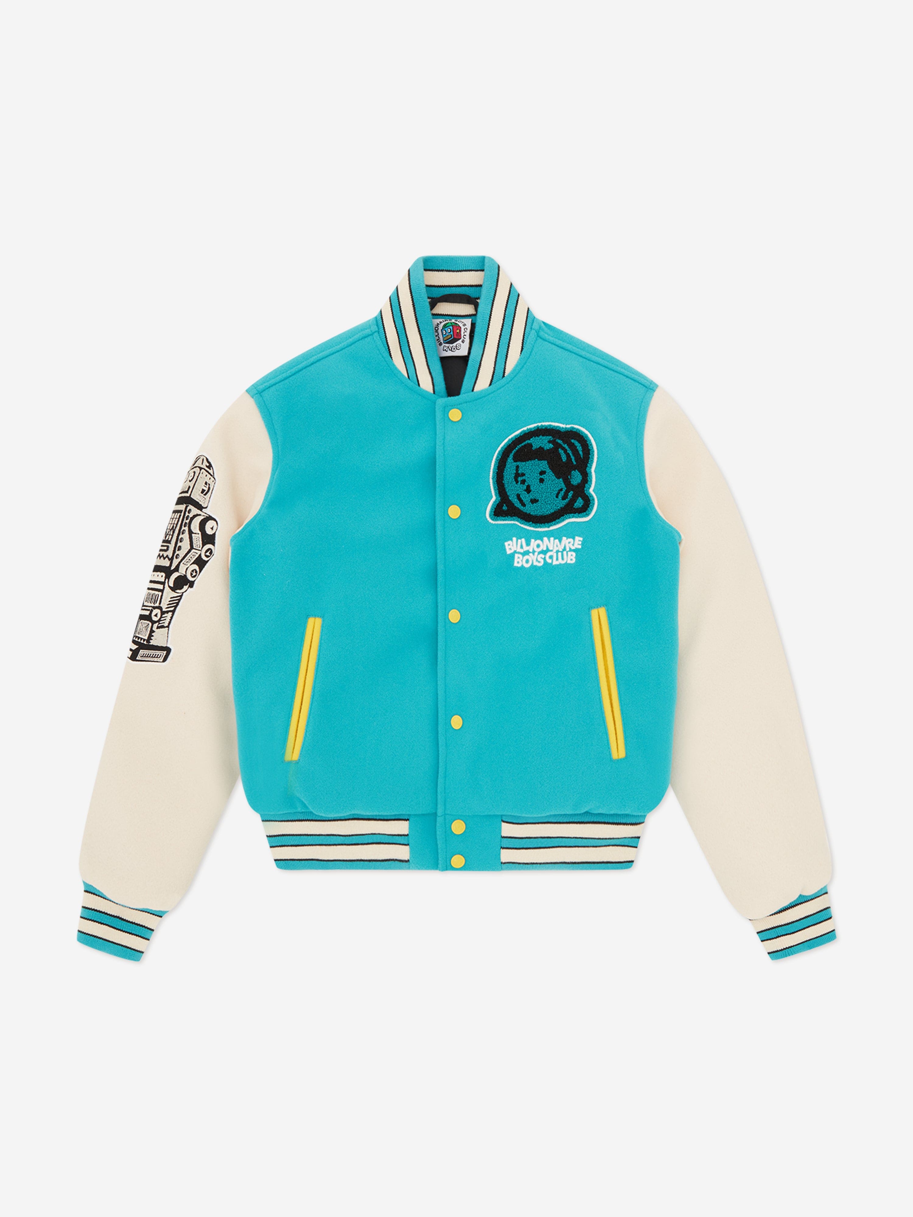 Billionaire Boys Club Boys Astro Varsity Jacket in Blue | Childsplay ...