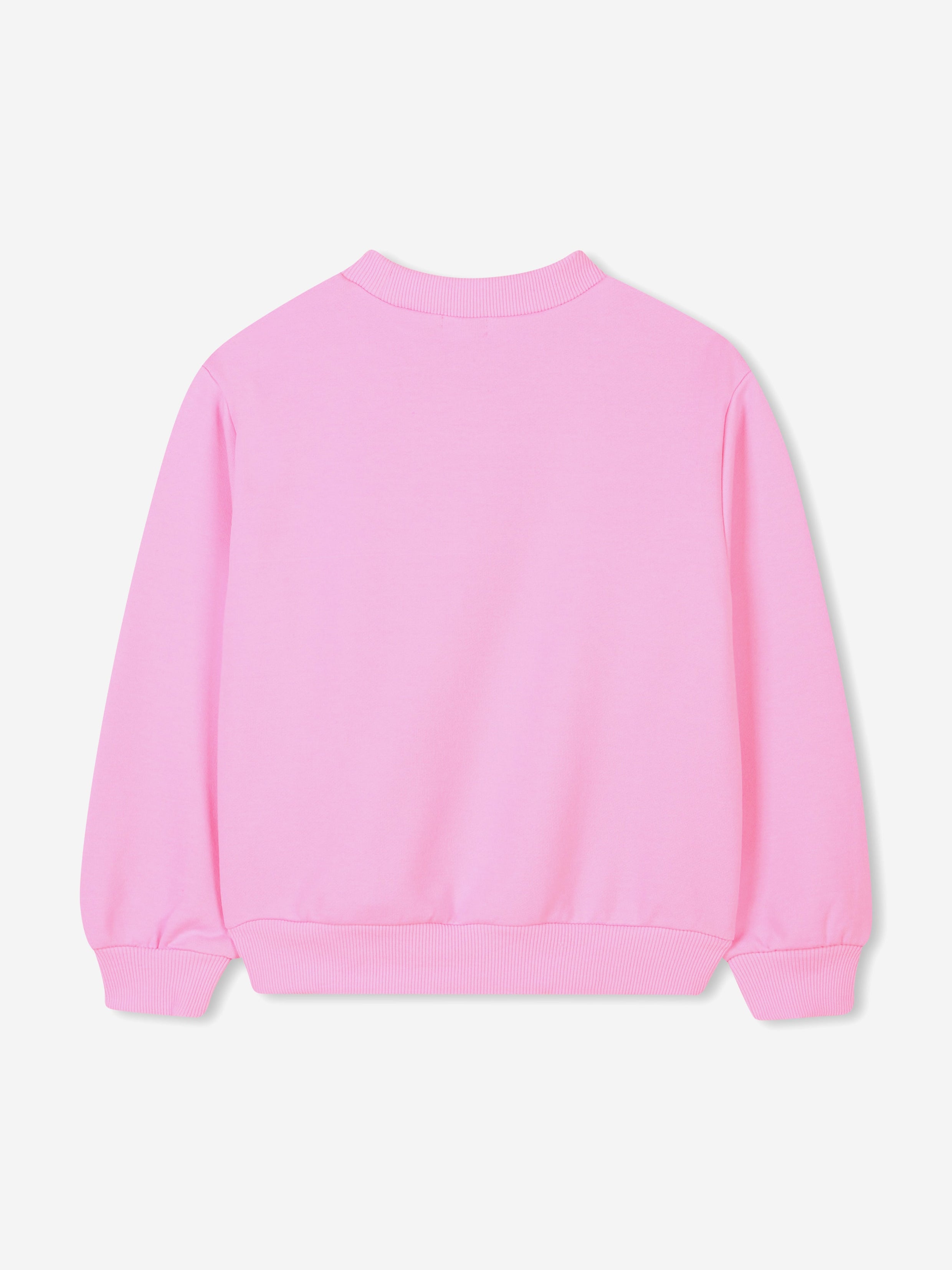 Girls Illustrated Sweatshirt in Pink | Childsplay Clothing