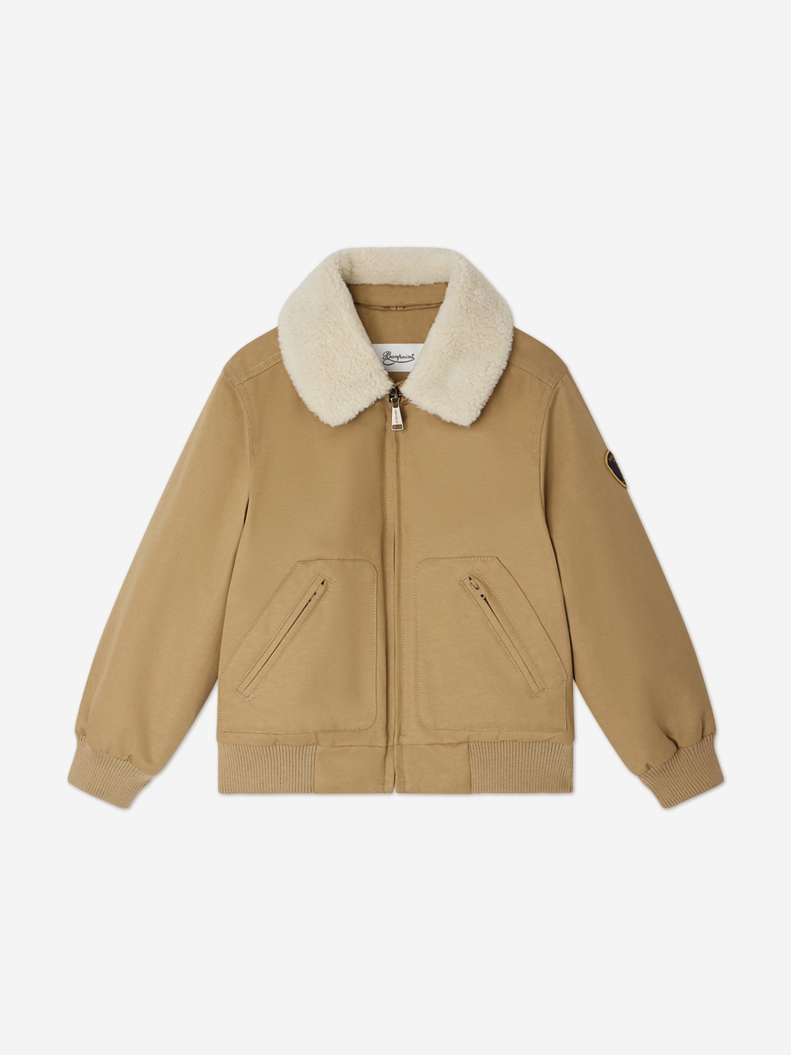 Bonpoint Boys John Jacket in Beige | Childsplay Clothing UK