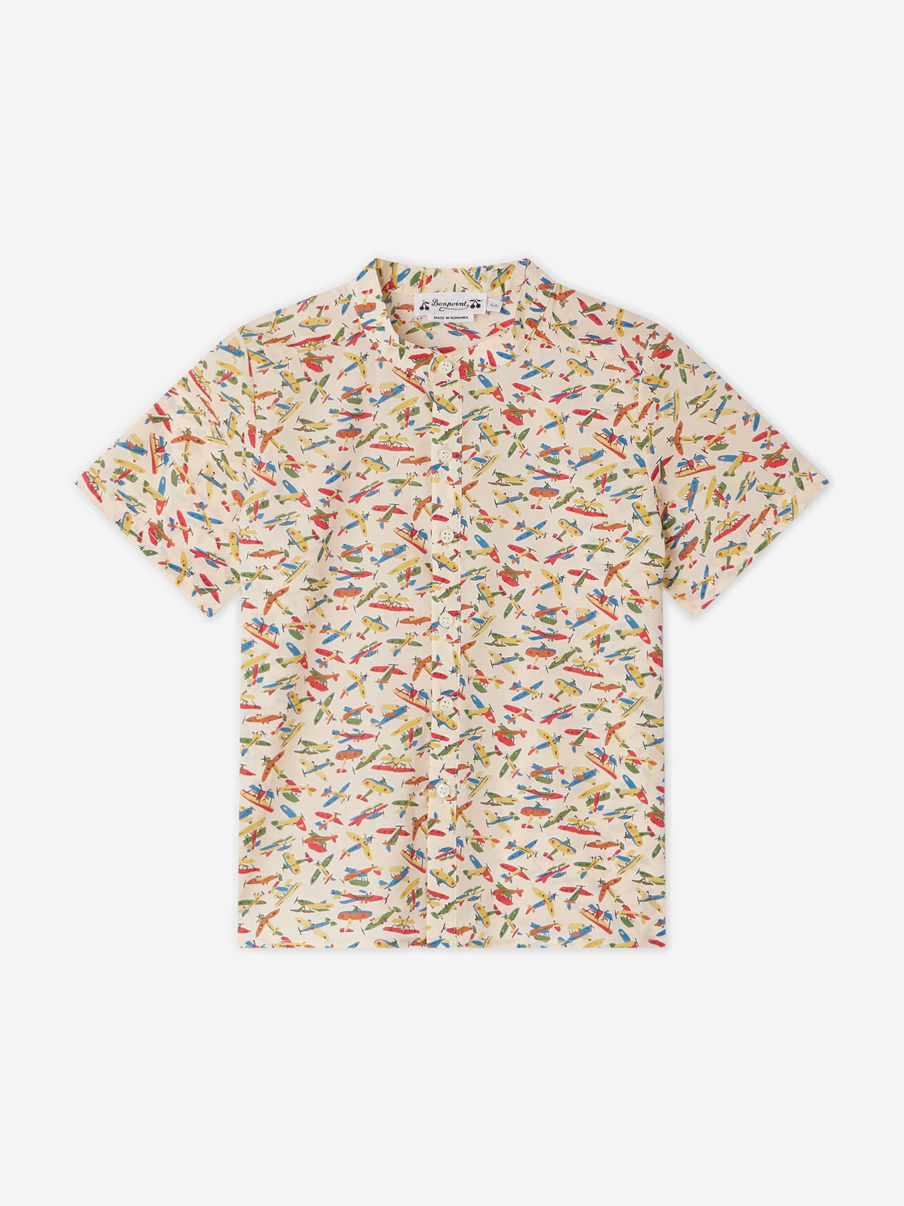 Bonpoint Boys Connor Shirt in Multicolour | Childsplay Clothing