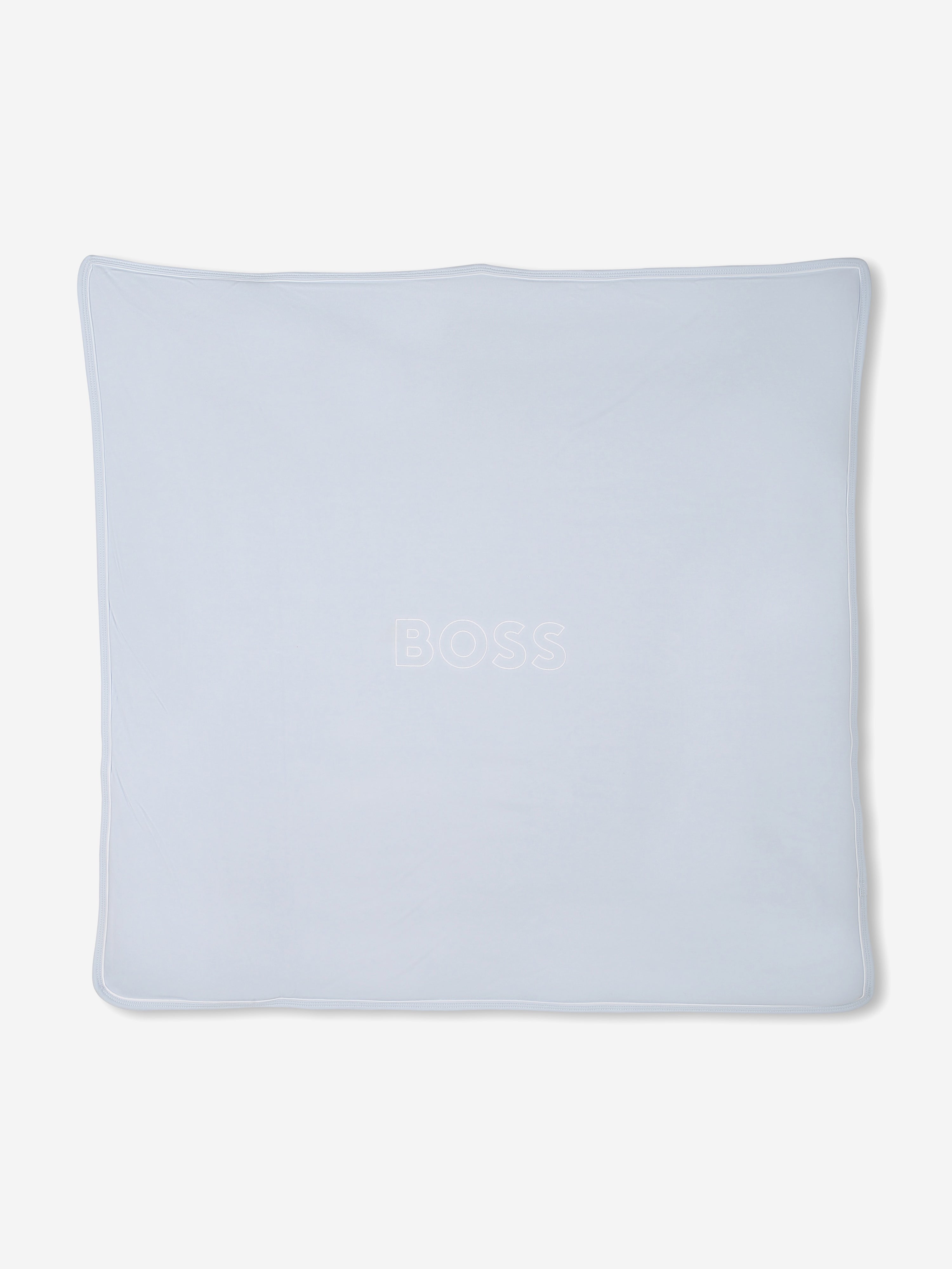 BOSS Baby Double B Logo Blanket in Blue (75cm) | Childsplay Clothing