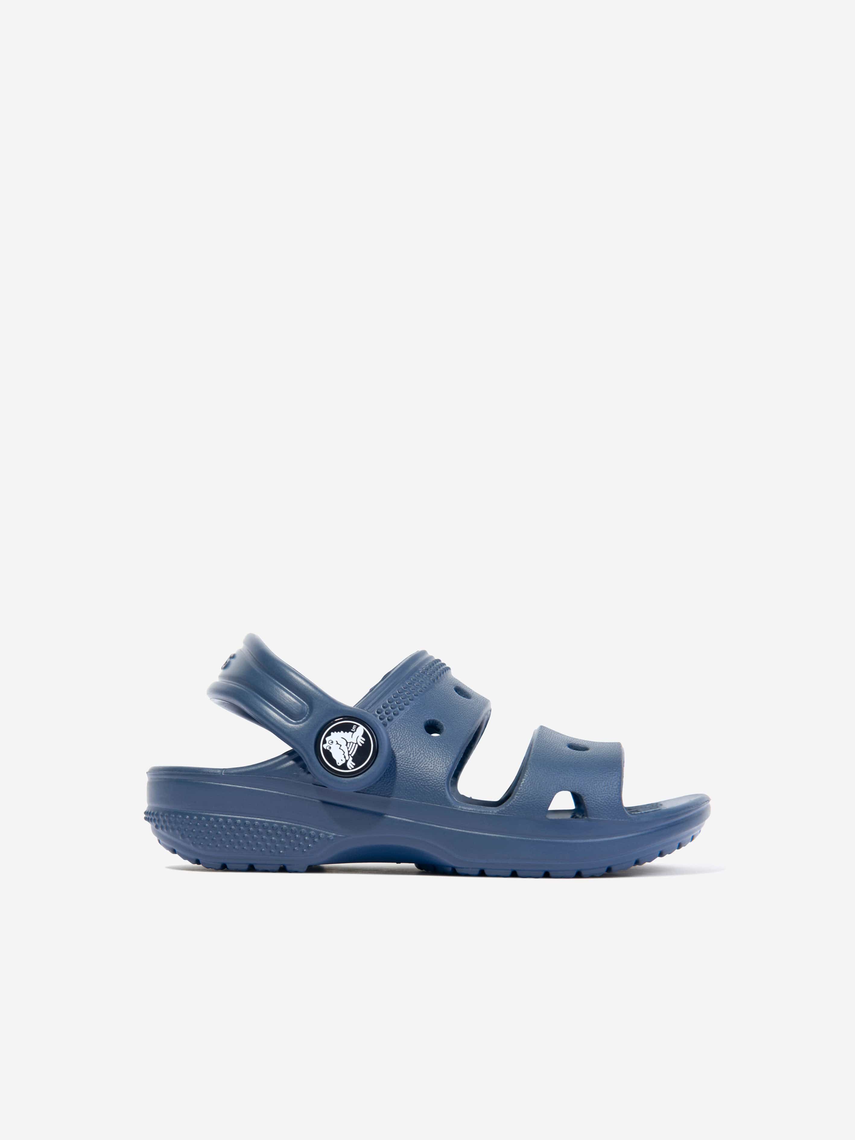 Crocs Kids Classic Crocs Sandal in Navy | Childsplay Clothing UK