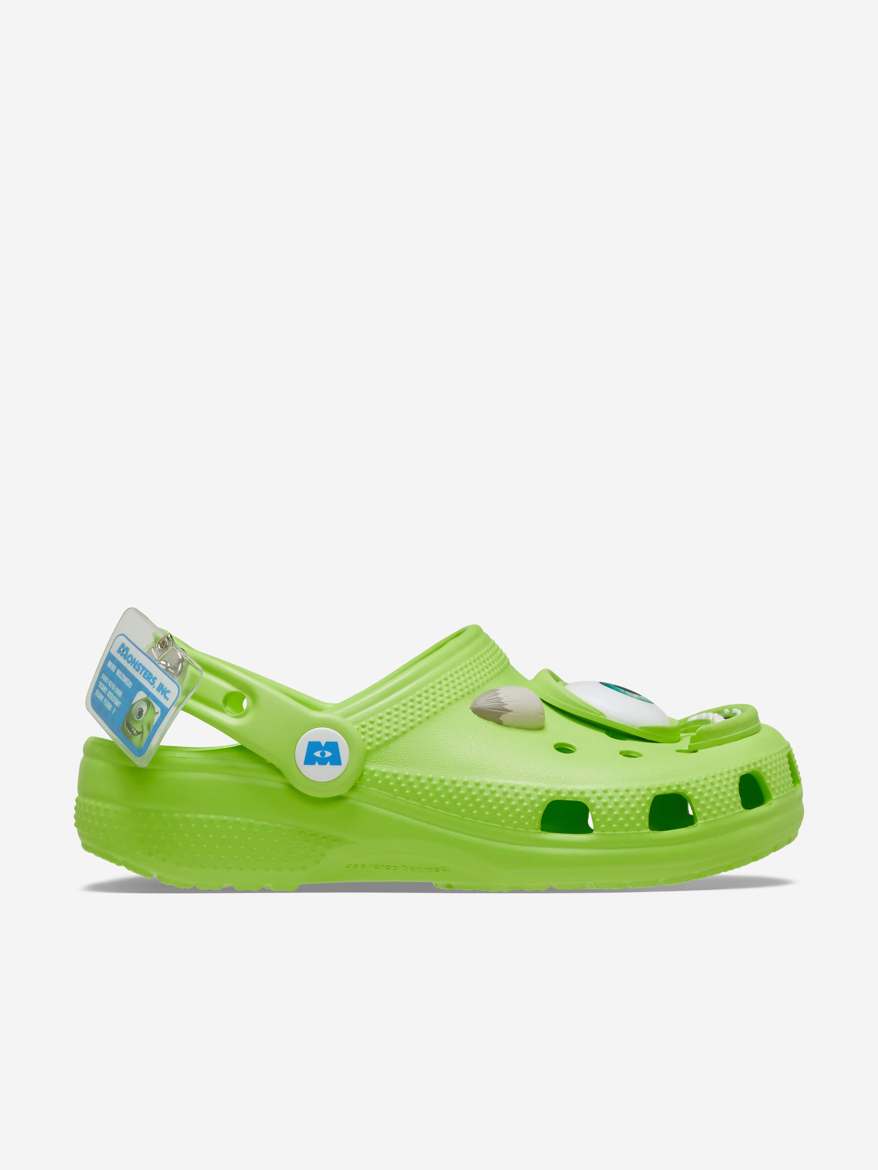 Crocs Kids Monsters Inc Mike Classic Clog in Green | Childsplay Clothing