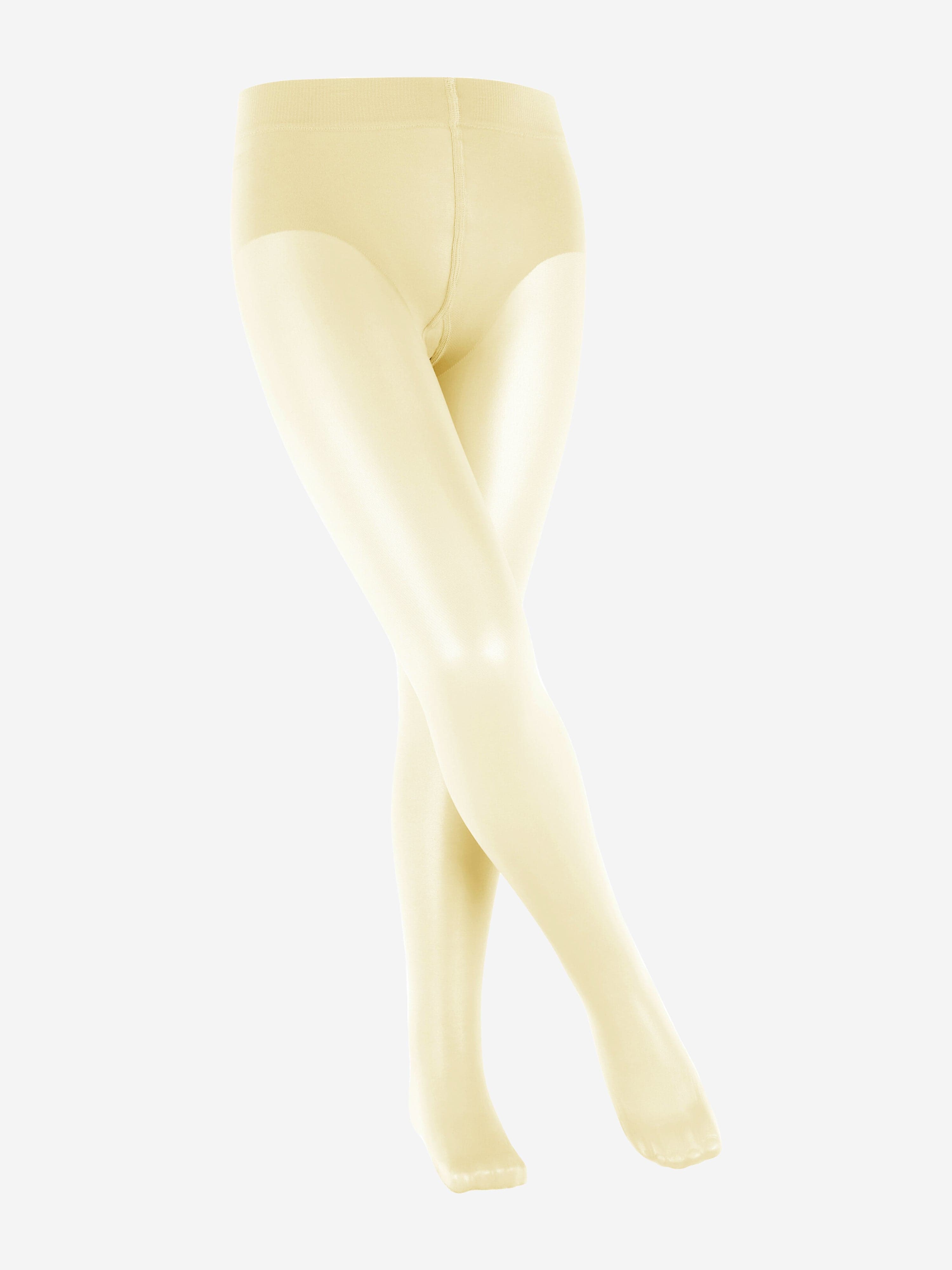 Falke Girls Pure Matt 30 Denier Tights in Ivory | Childsplay Clothing UK