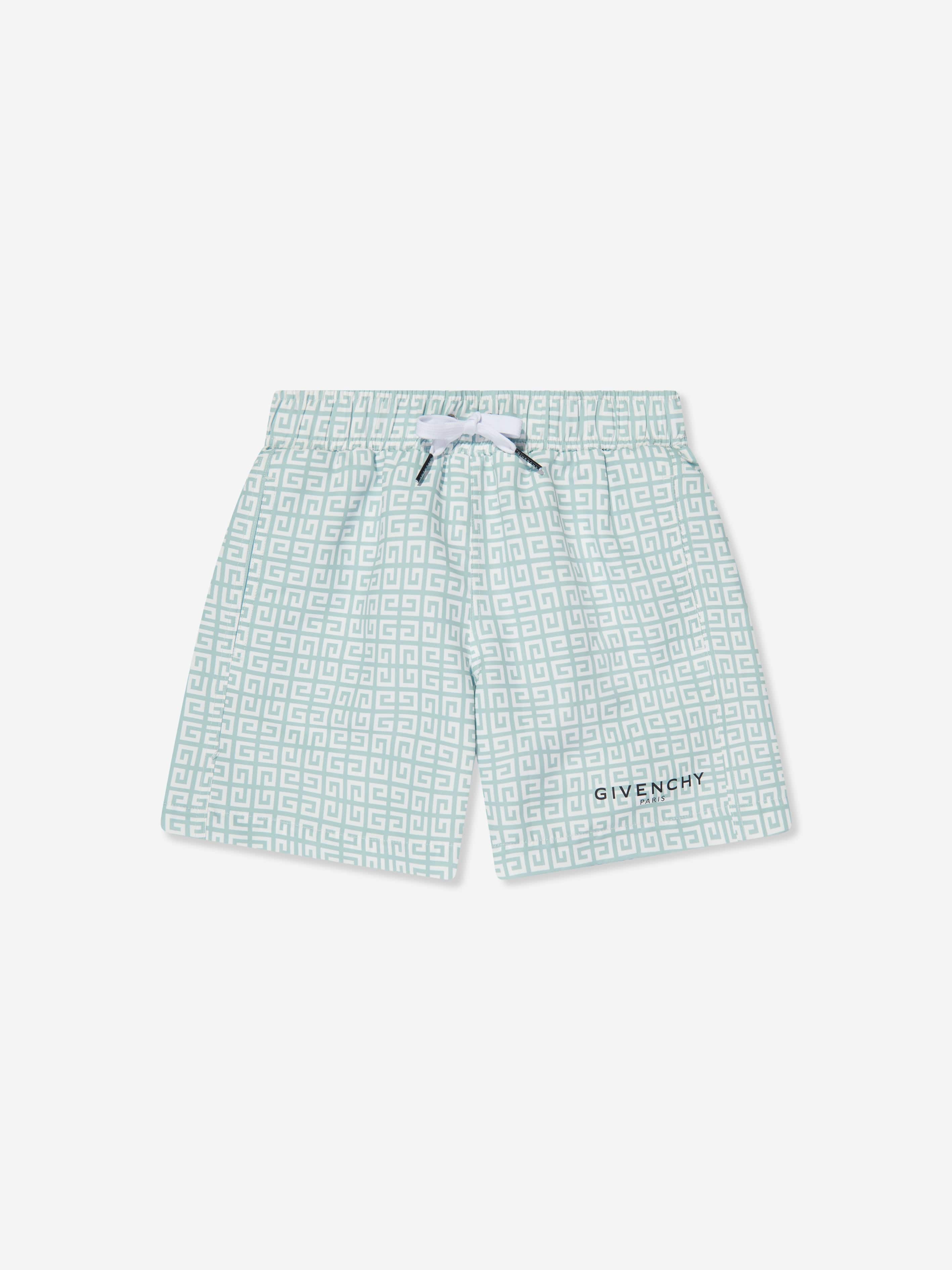 Givenchy Boys 4G Logo Swim Shorts in Blue | Childsplay Clothing