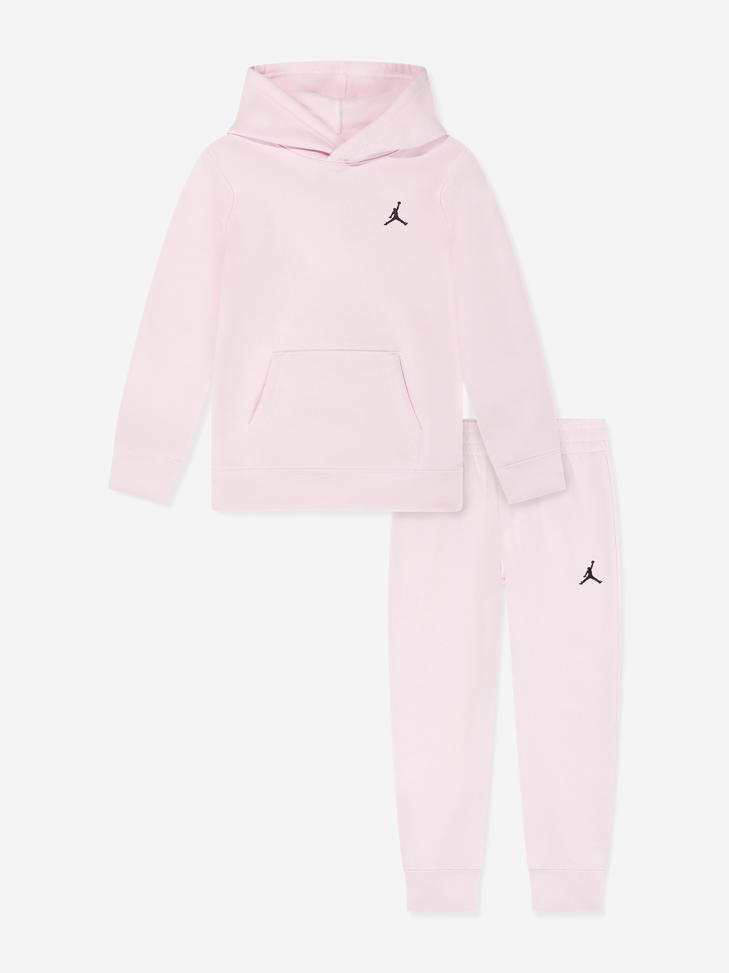 Jordan Baby Girls MJ Brooklyn Fleece PO Tracksuit in Pink | Childsplay ...