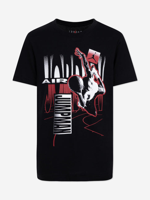 Jordan Boys MJ Sport Crossover Hoodie in Black | Childsplay Clothing