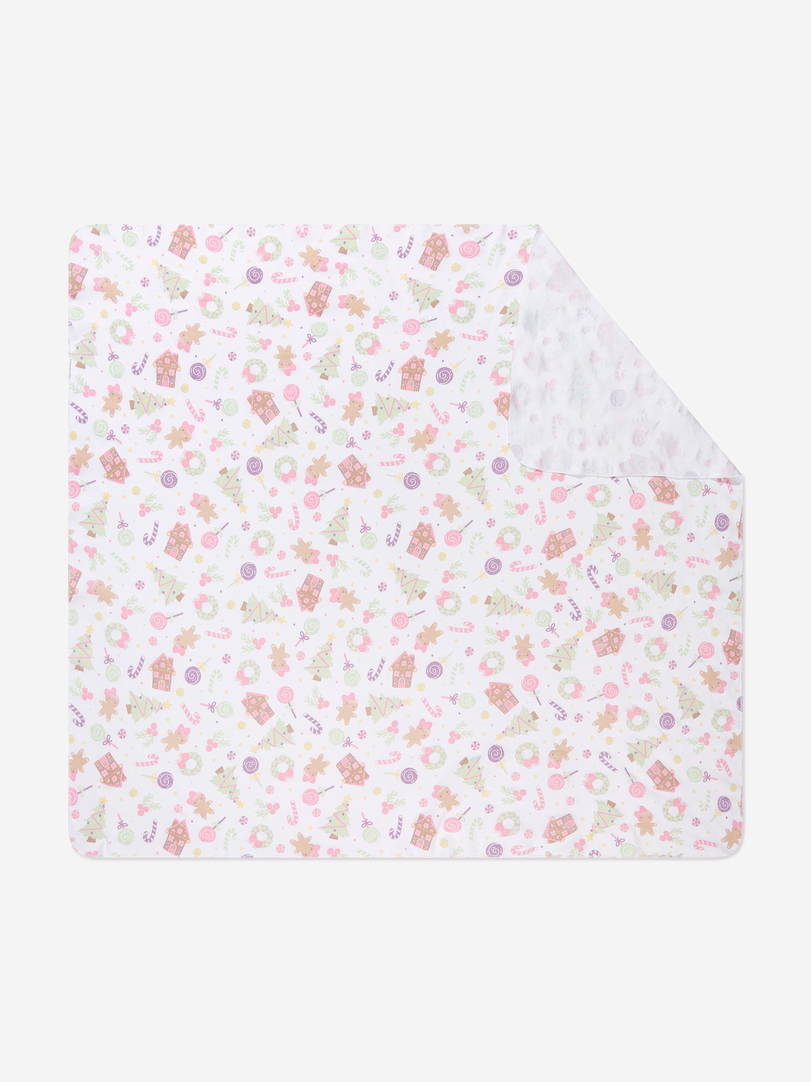Magnolia Baby Baby Girls Sweet Gingerbread Swaddle Blanket in White ...