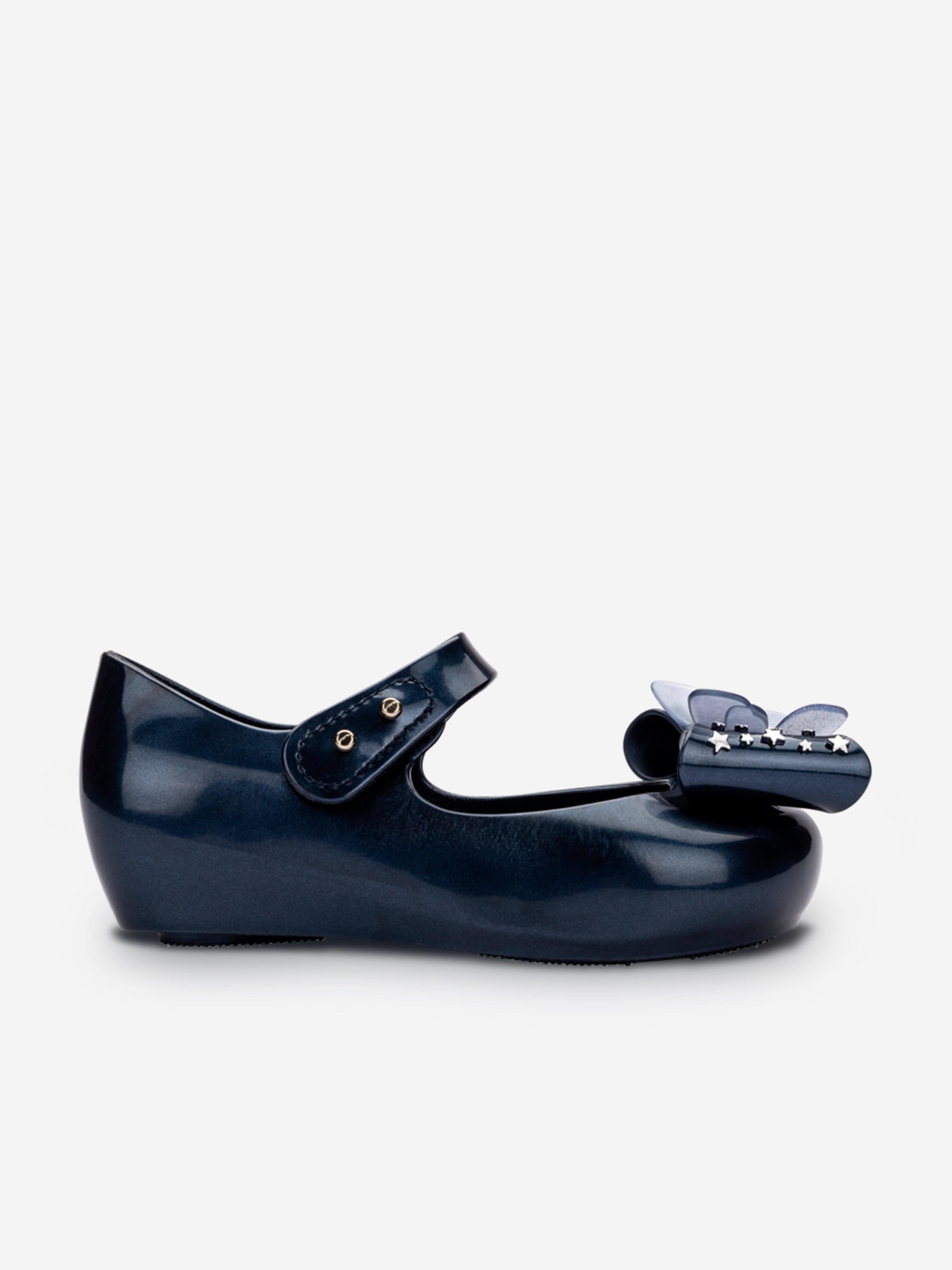Mini Melissa Girls Ultragirl Star II Shoes in Blue | Childsplay Clothing