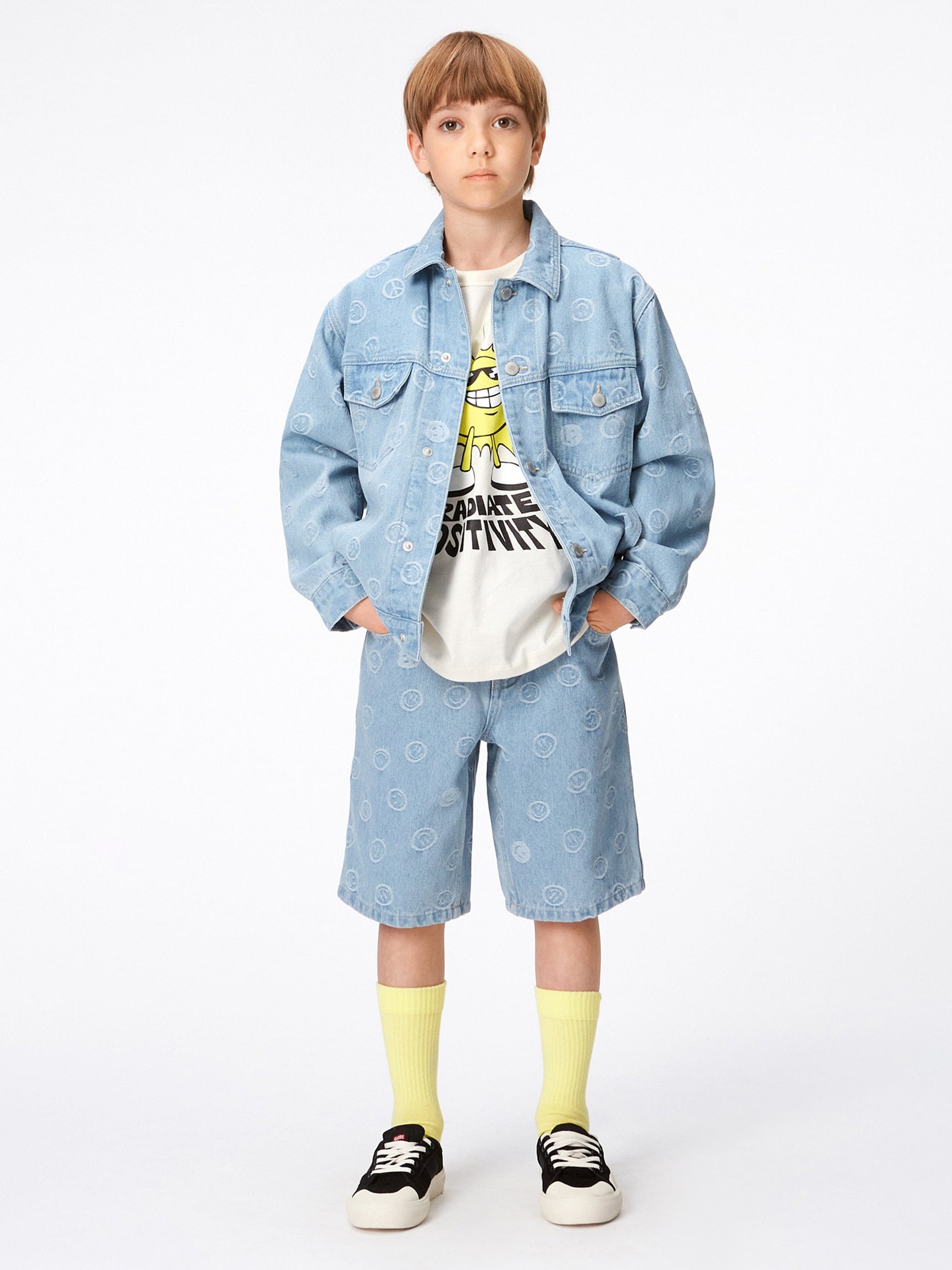 Molo Kids Denim Jacket in Blue | Childsplay Clothing