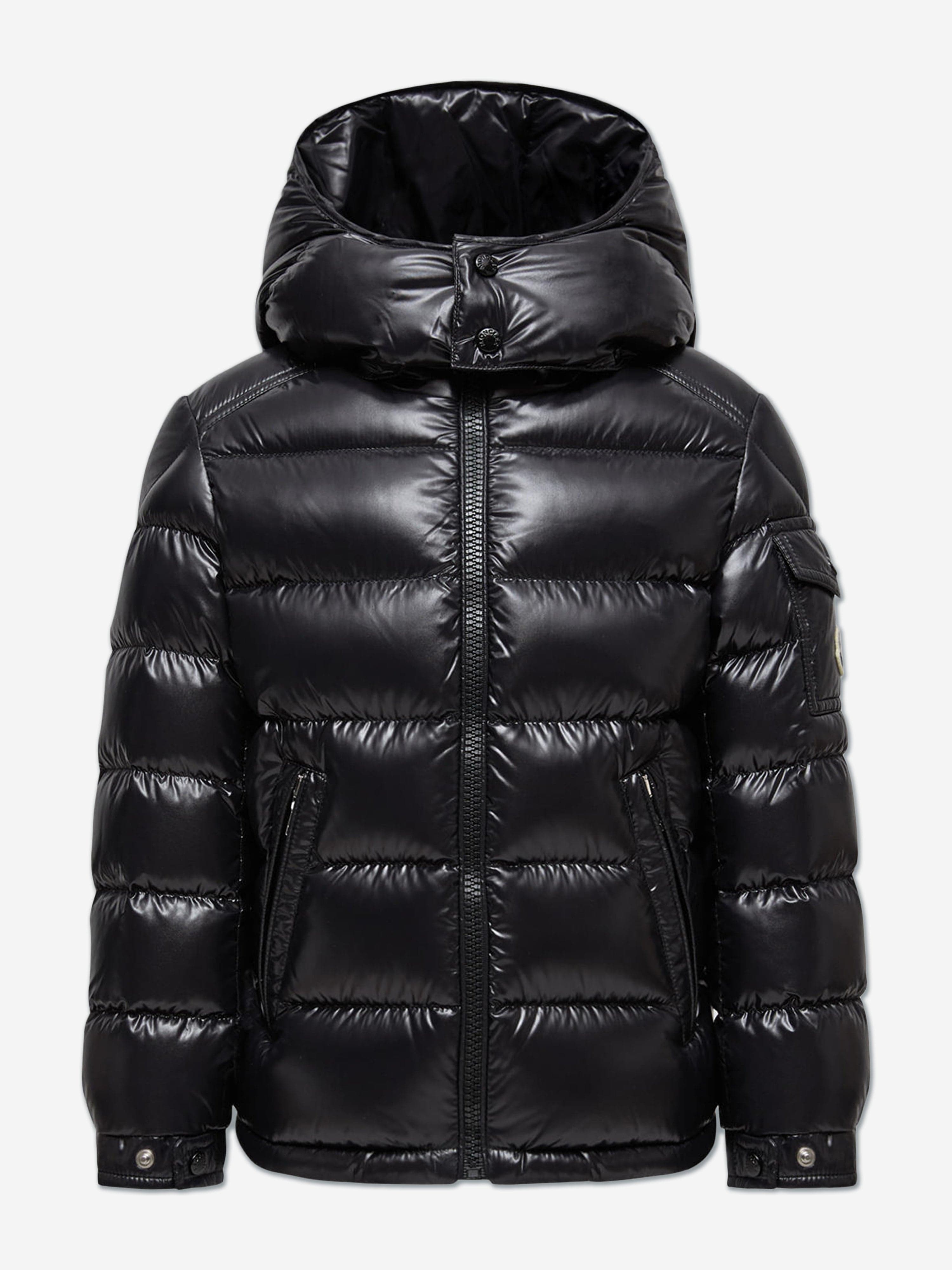Moncler Enfant Kids Down Padded Maya Jacket in Black | Childsplay ...