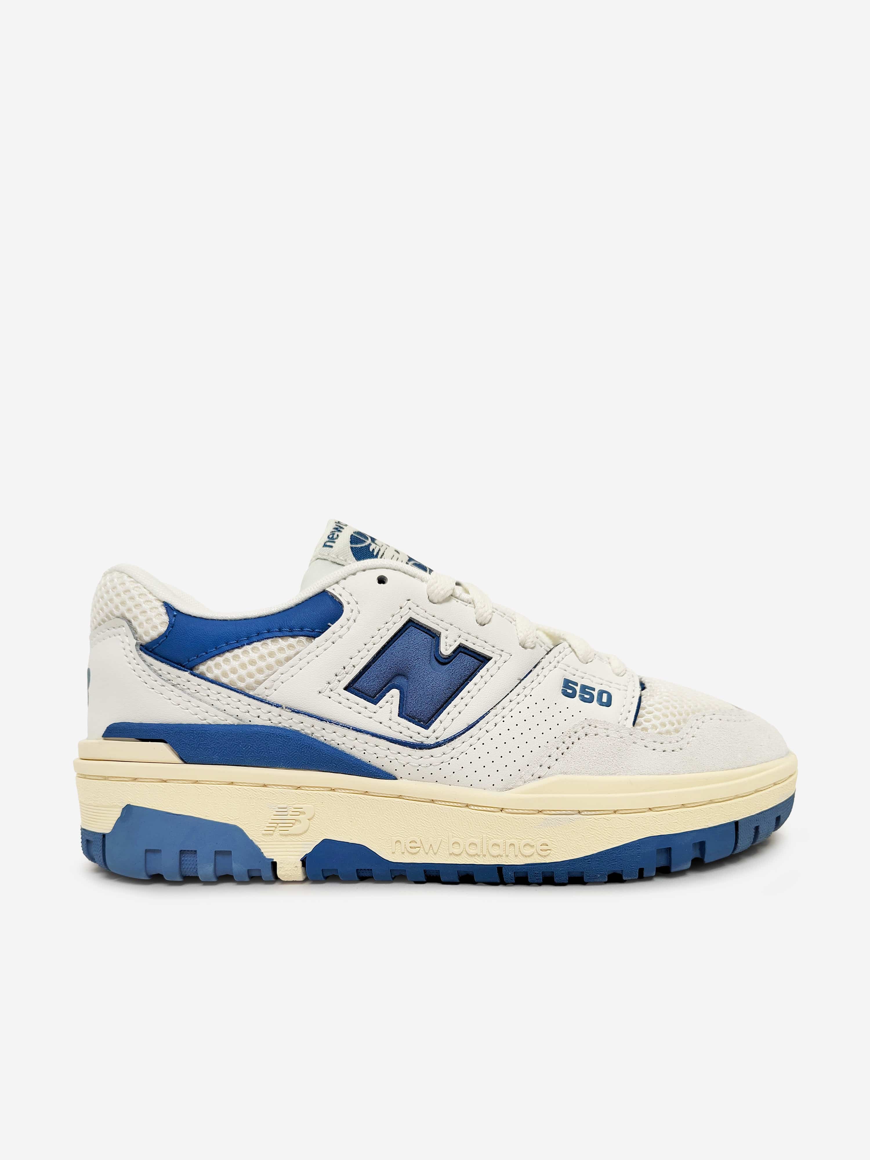 New Balance Kids B550 Trainers in Blue | Childsplay Clothing