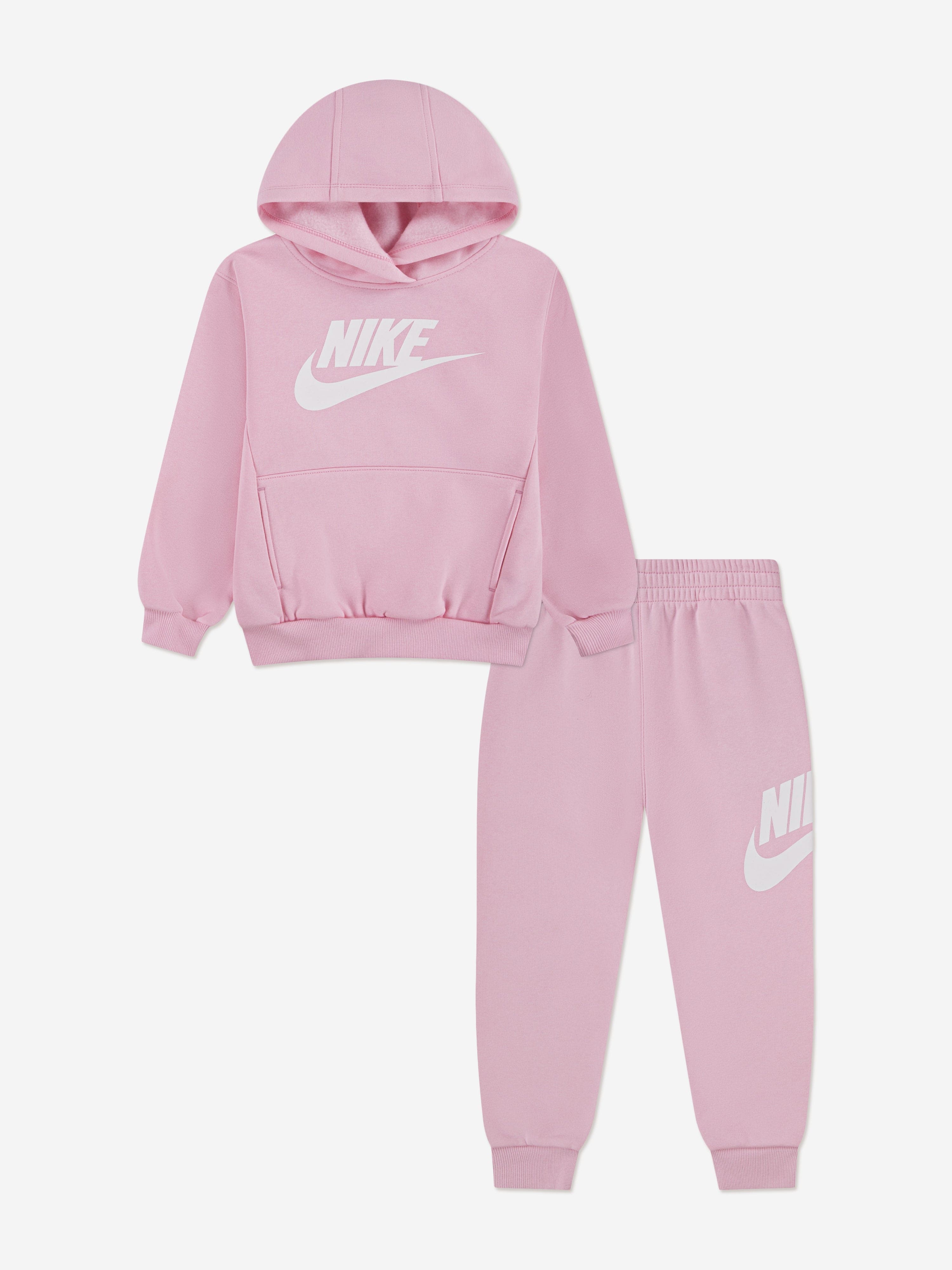 Nike Kids Club Fleece Tracksuit in Pink | Childsplay Clothing UK