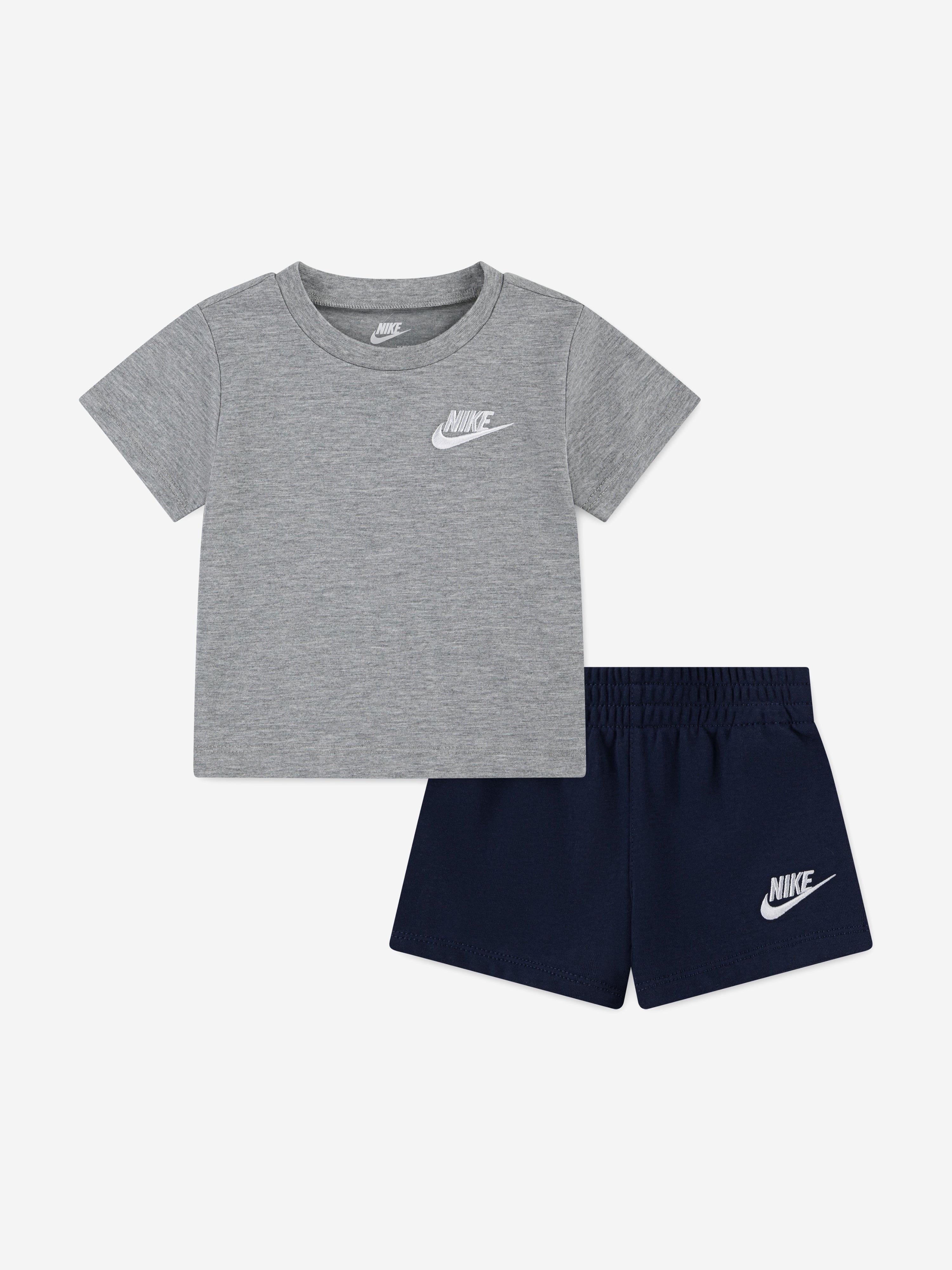 Nike Kids Club LBR Knit Short Set in Navy | Childsplay Clothing