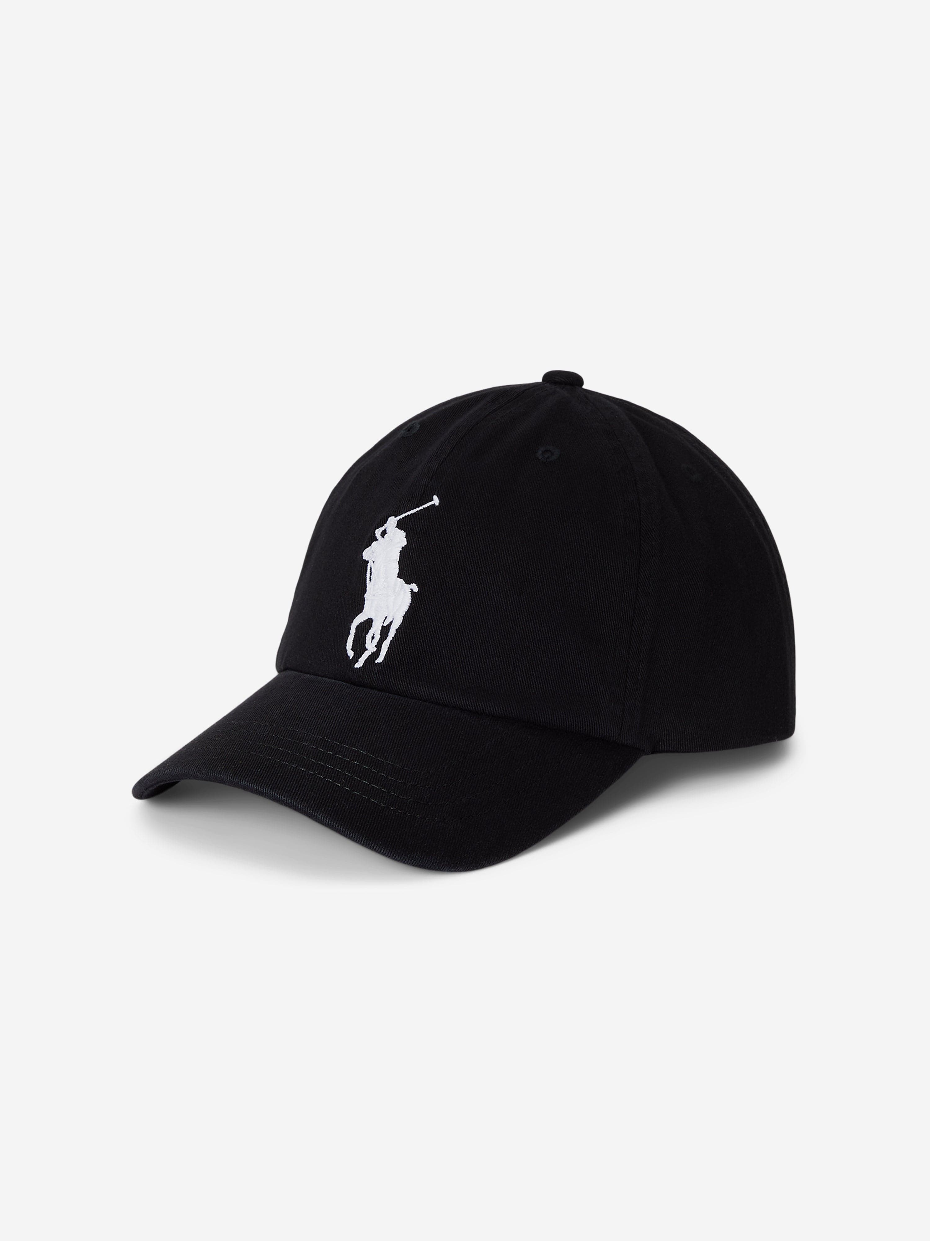Ralph Lauren Boys Logo Cap in Black | Childsplay Clothing