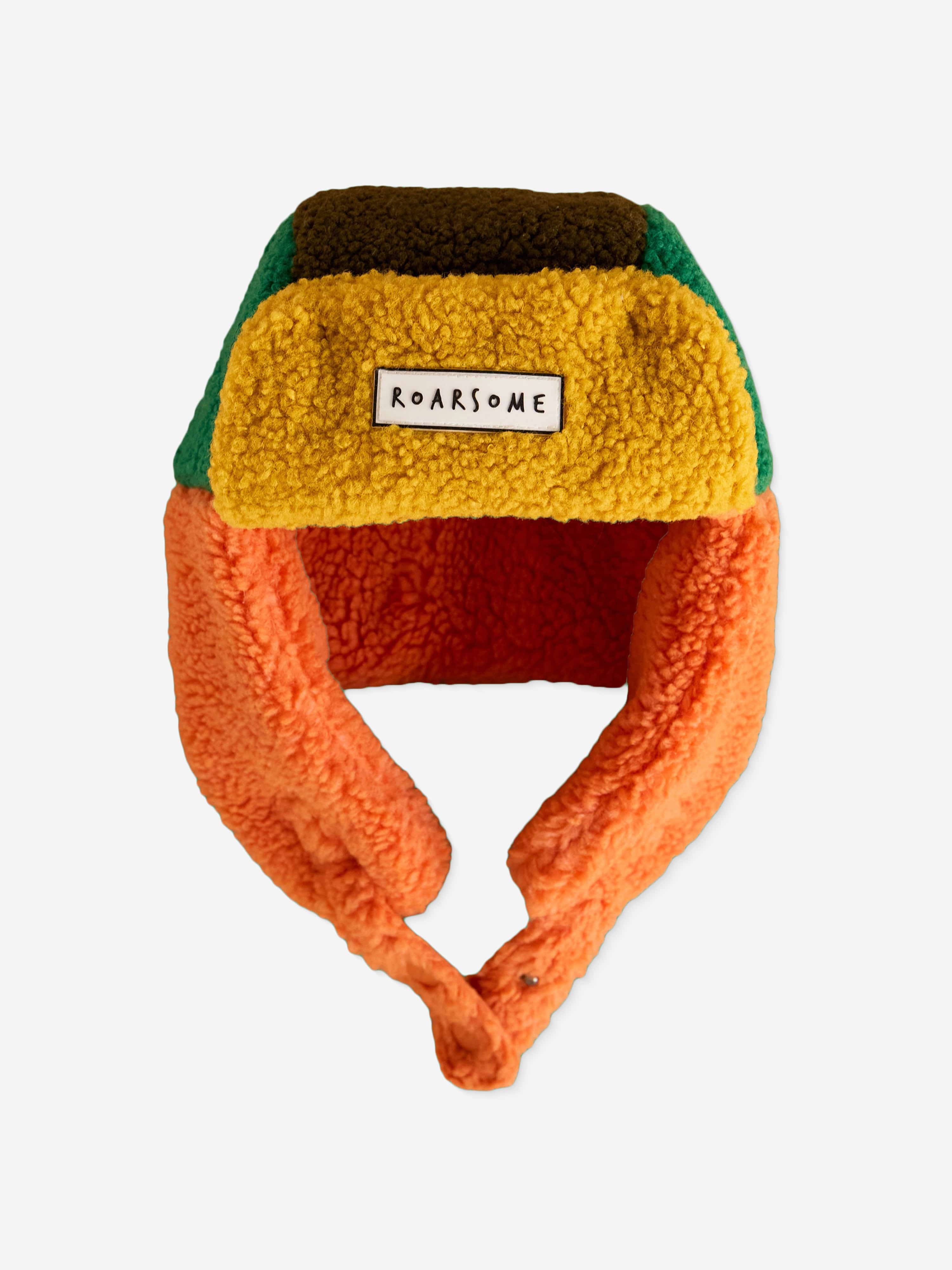 Roarsome Kids Trapper Hat in Green | Childsplay Clothing