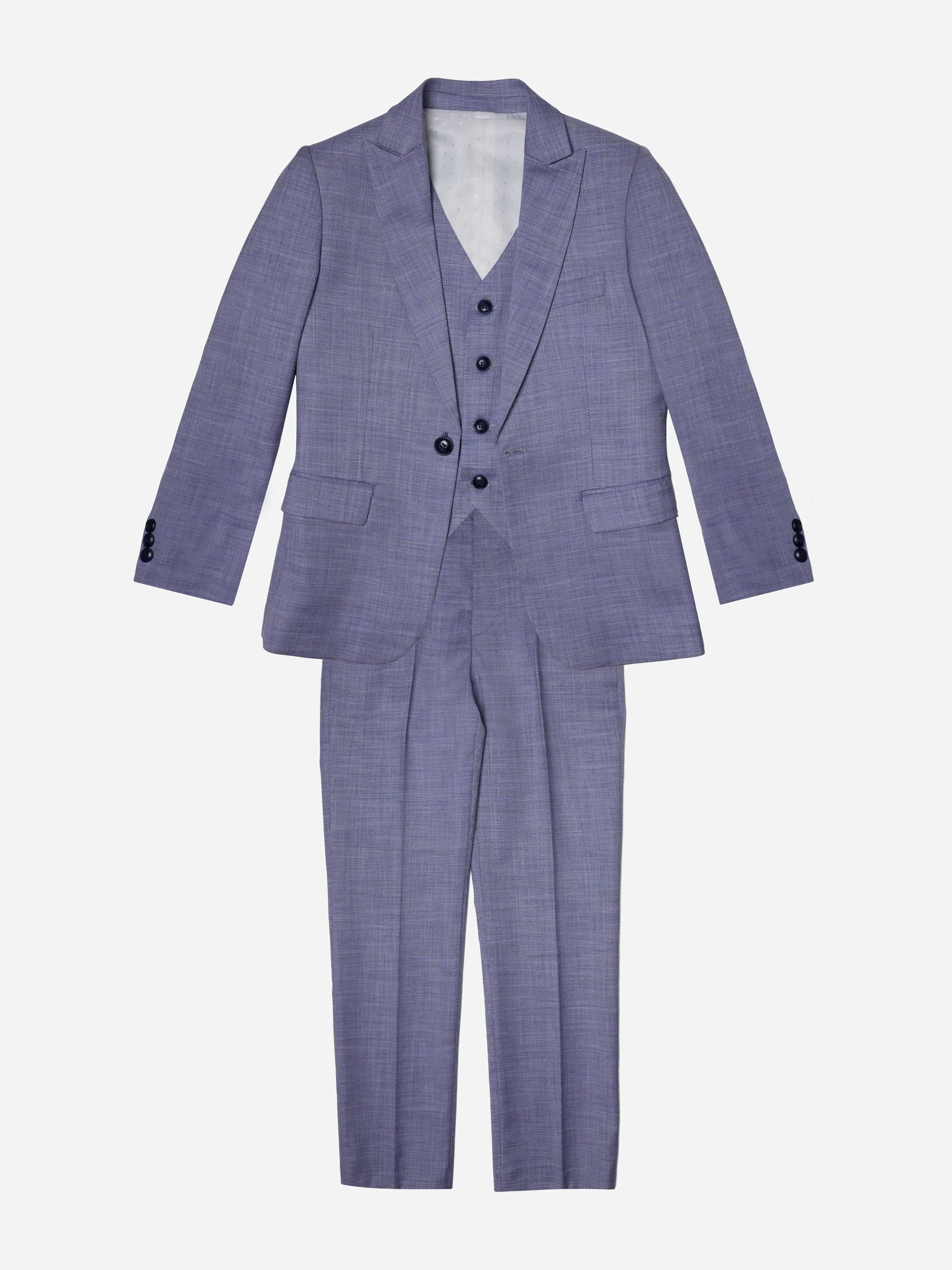 Romano Boys 3 Piece Suit in Blue | Childsplay Clothing