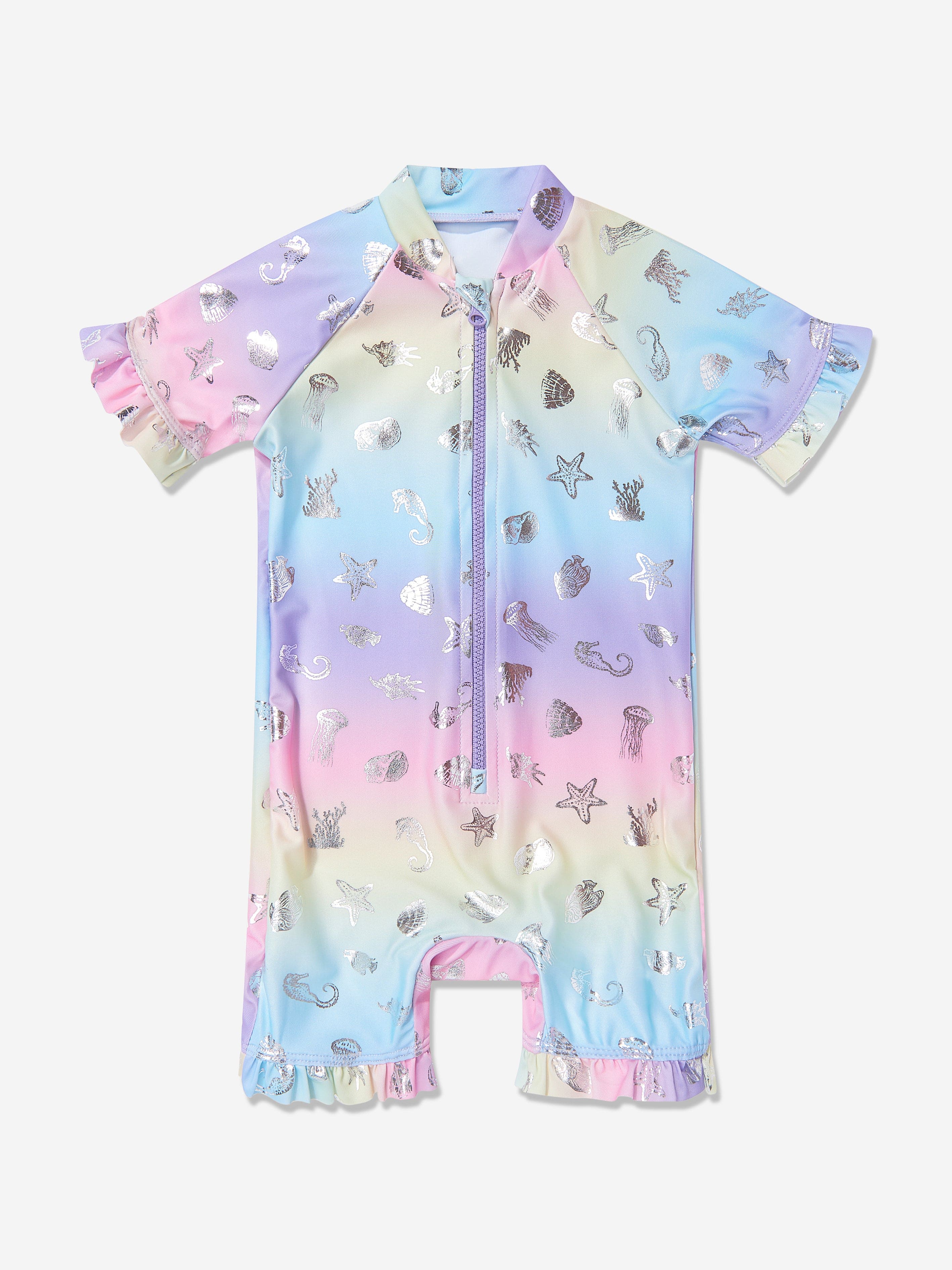 Soli Swim Baby Girls Sun Suit in Multicolour (UPF50+) | Childsplay ...