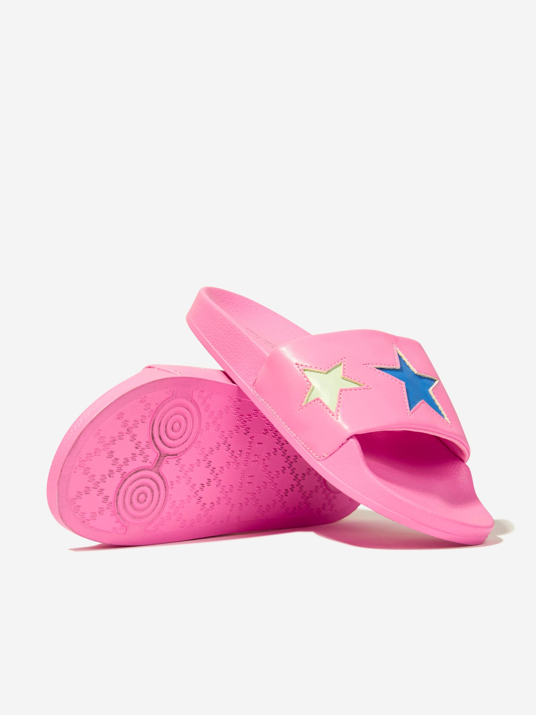 Girls Star Sliders in Pink | Childsplay Clothing