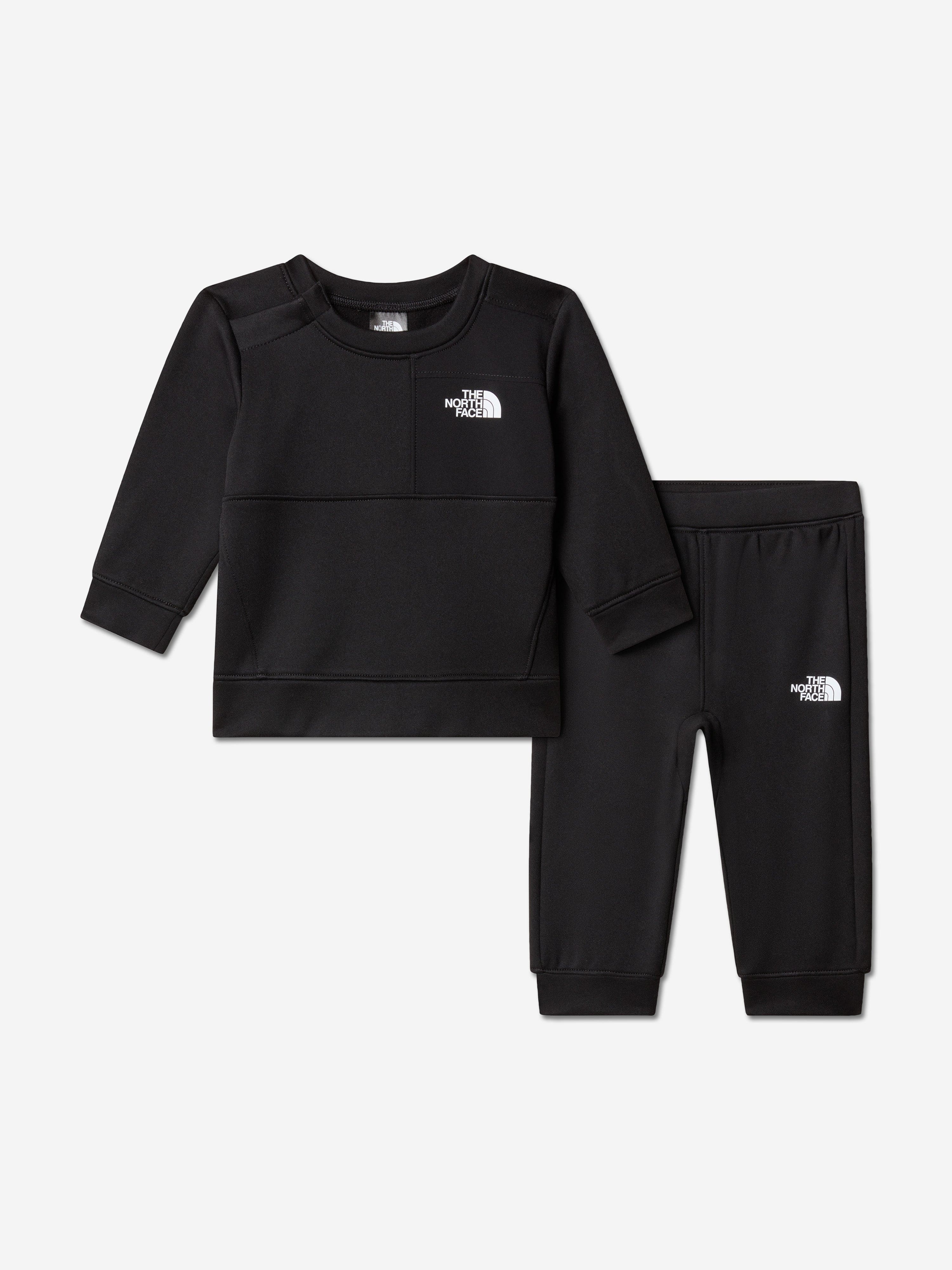 The North Face Baby Performance Fleece Tracksuit in Black | Childsplay ...