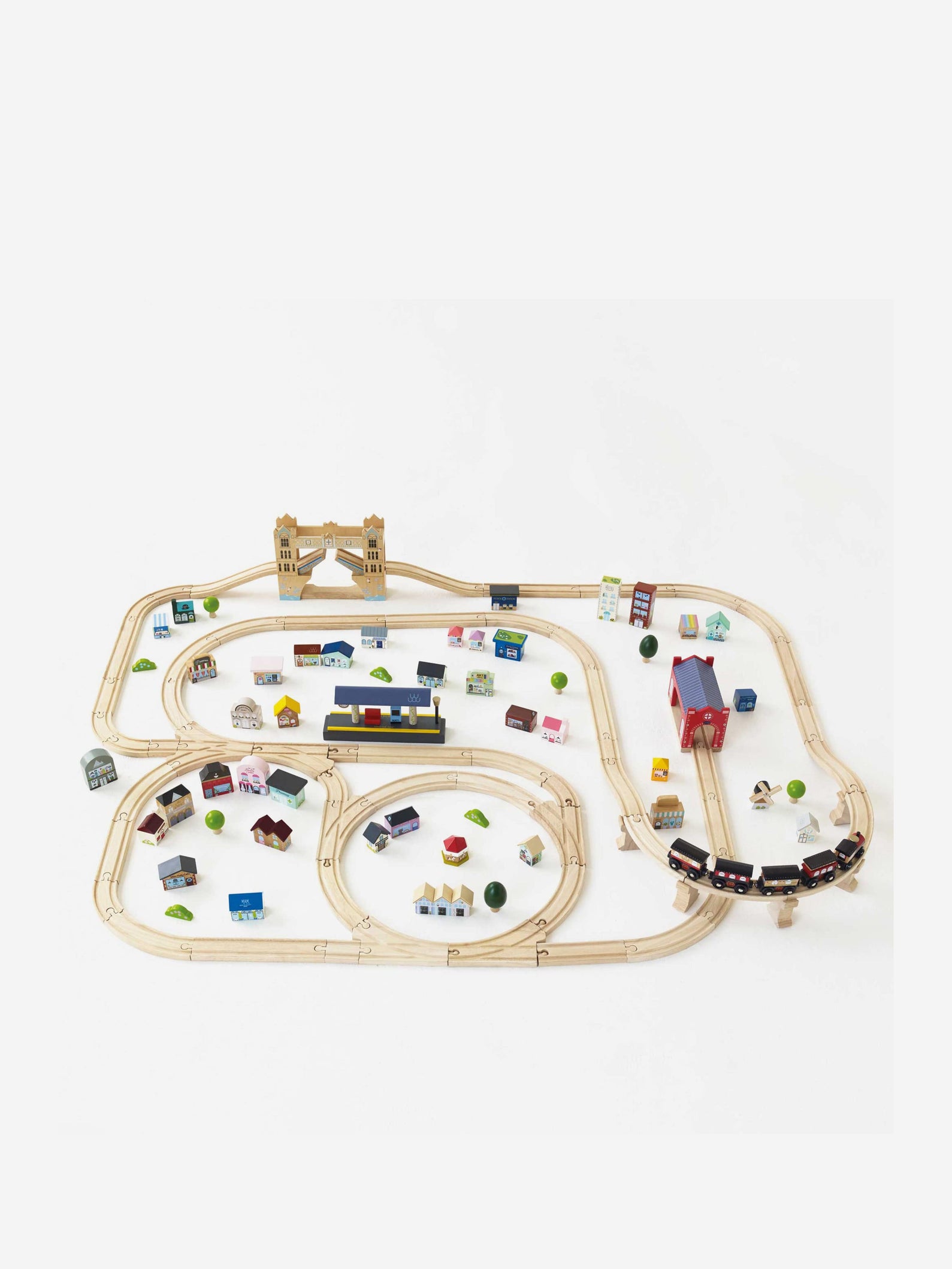 Le Toy Van London Train Set - 120 Pieces | Childsplay Clothing