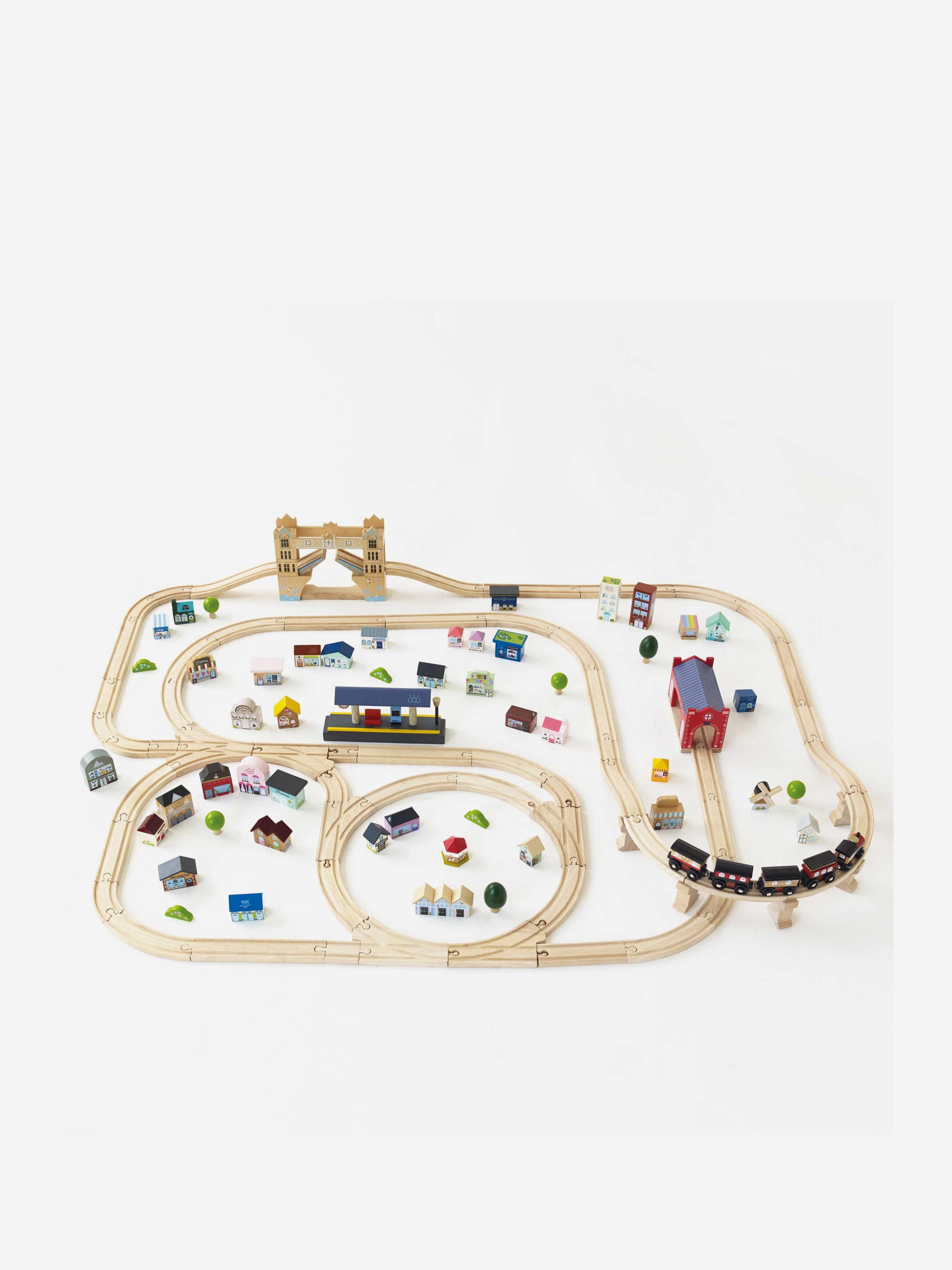 Le Toy Van London Train Set - 120 Pieces | Childsplay Clothing