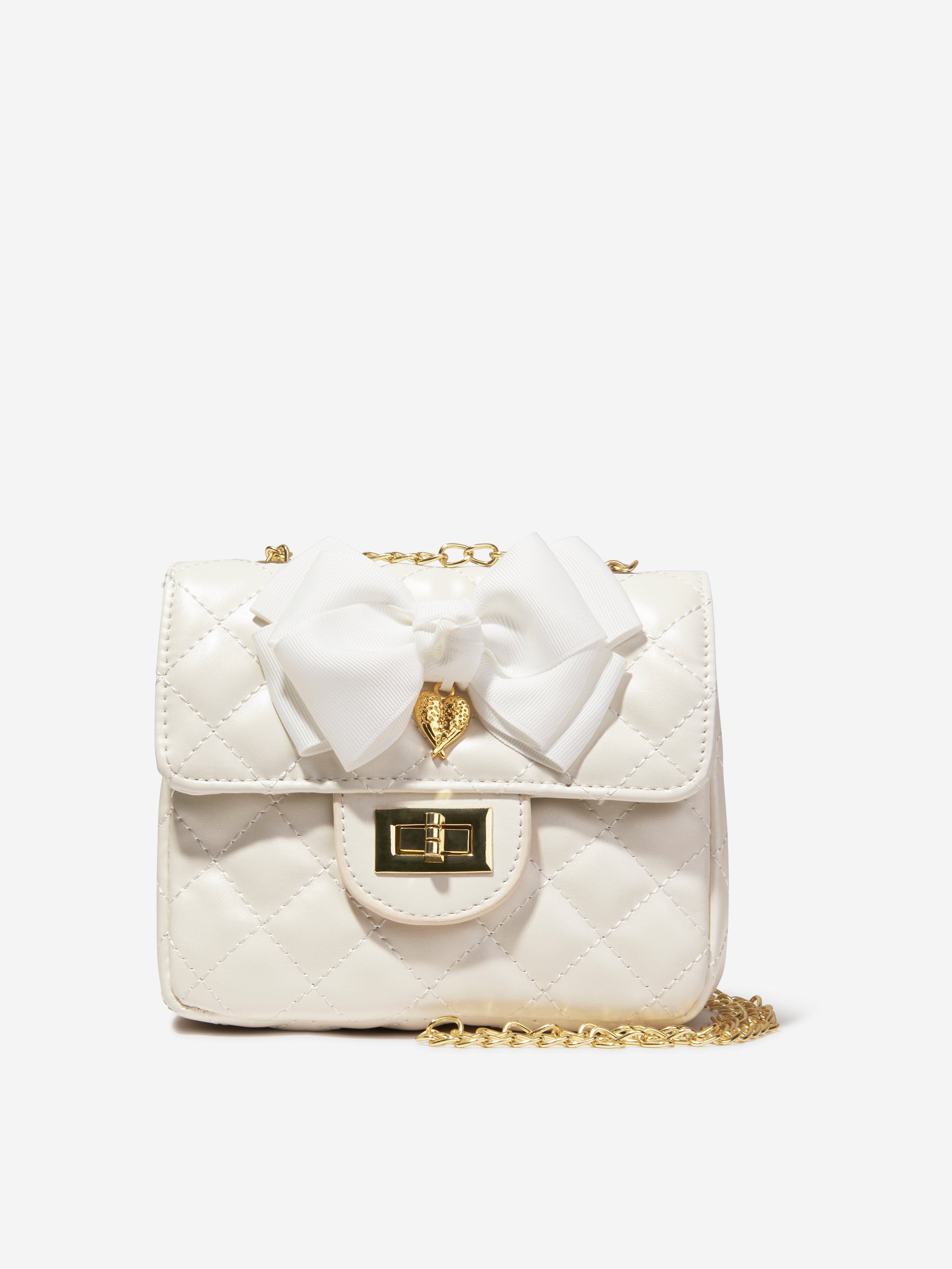 Angels Face Girls Skyla Quilted Bag in White (16cm) | Childsplay ...