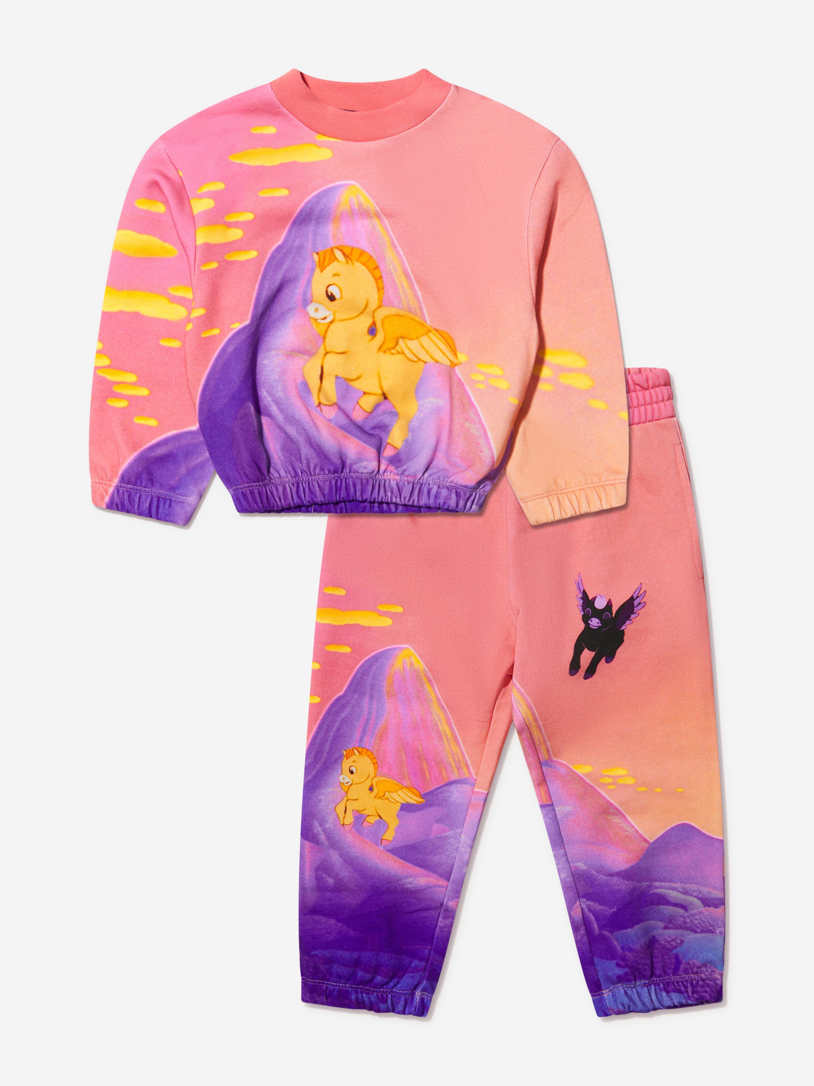 Stella McCartney Kids - Girls Disney Fantasia Mount Olympus Tracksuit ...